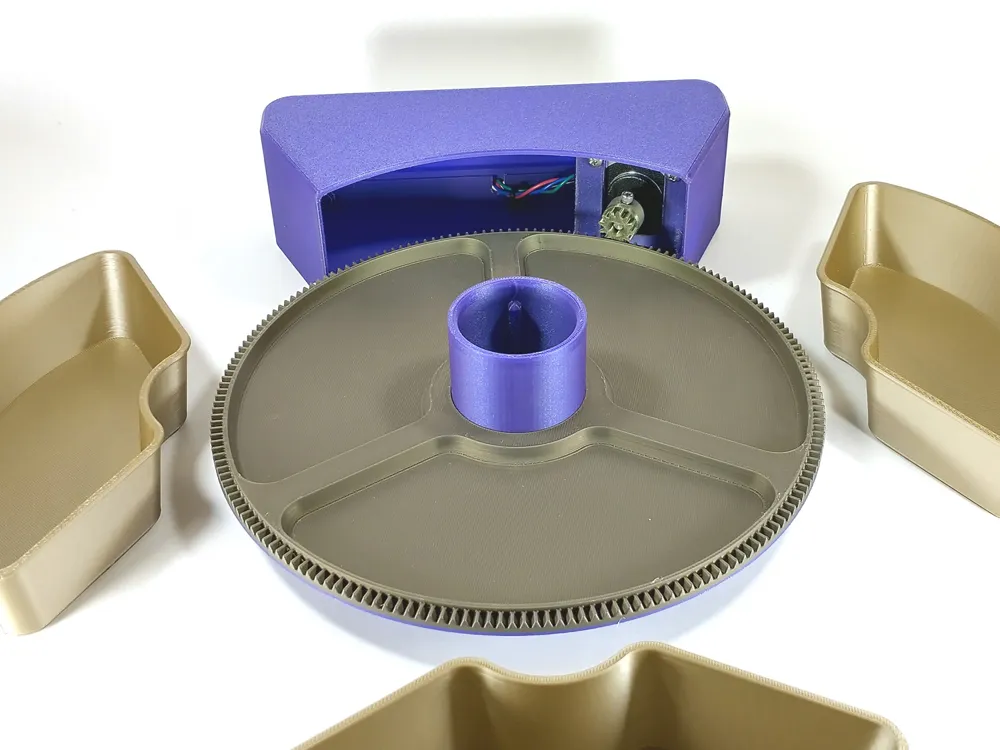 Kitty Caddy 3-Day Cat Feeder by LoboCNC - MakerWorld