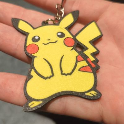 Pikachu keychain by Carlson - MakerWorld
