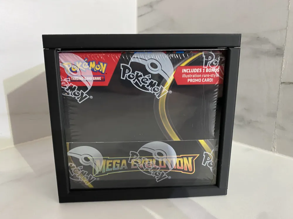 Pokemon Booster Box Plexi Glass Front Protector - Free 3D Print Model ...