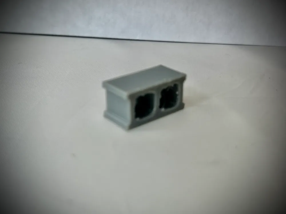 Mini Cinder Block by Speedy 3d - MakerWorld