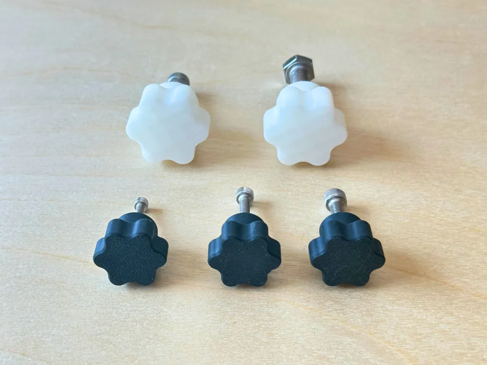 Star Knob Nut M3 M4 M5 M6 M8 by TuTu - MakerWorld