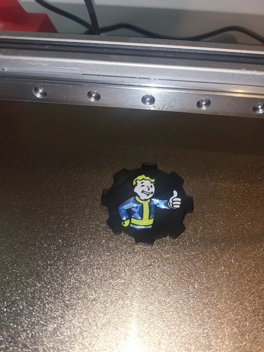 Fallout 76 - vault boy thumb up - vault coin by raduta.alex - MakerWorld