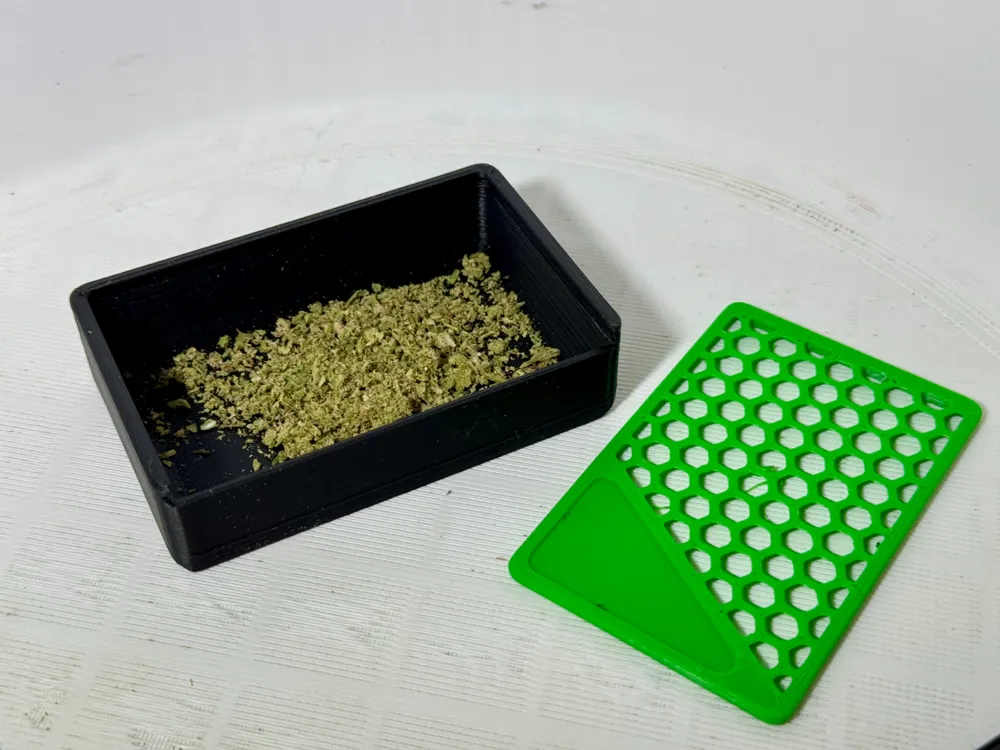 Grinder Card with Weed Container by cforms MakerWorld: Download Free 3D ...
