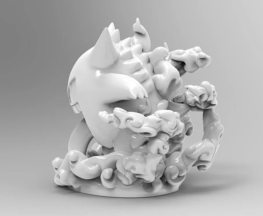 Gengar 3D Pokémon Pokemon Figure Pokemon - Free 3D Print Model - MakerWorld