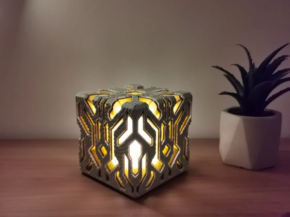 Core Cube RGB lamp by B MakerWorld: Download Free 3D Models