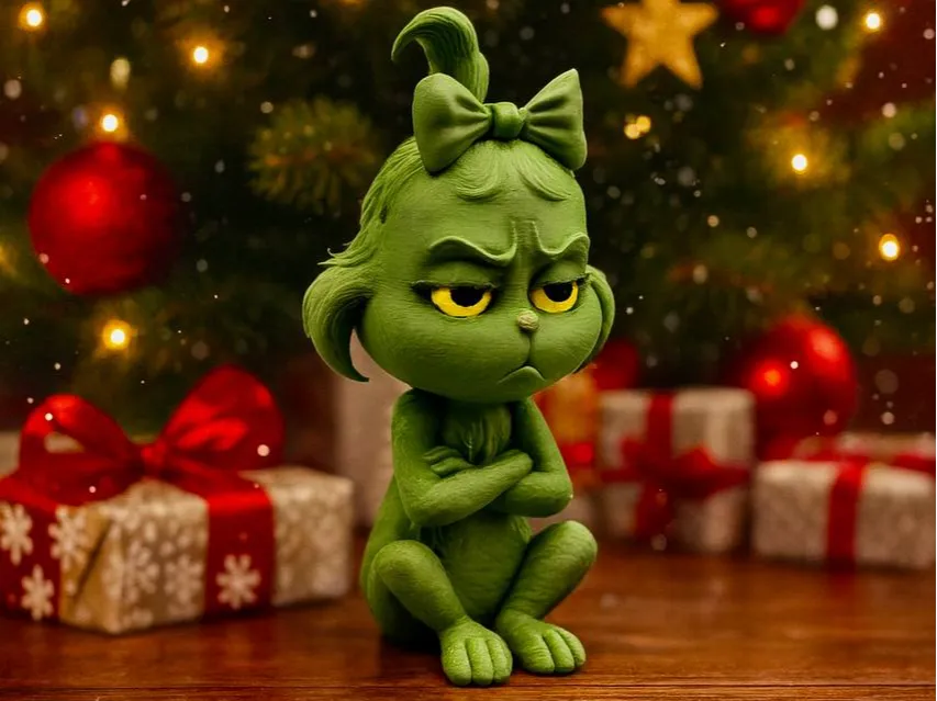 Mrs. Grumpy Grinch by novYTerra🌿 MakerWorld: Download Free 3D Models