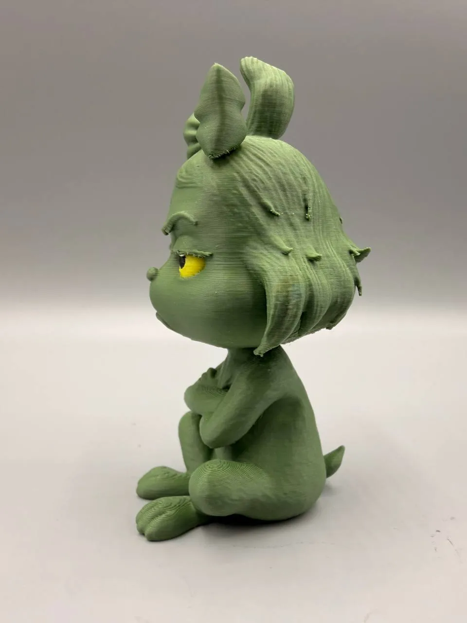 Mrs. Grumpy Grinch - Free 3D Print Model - MakerWorld