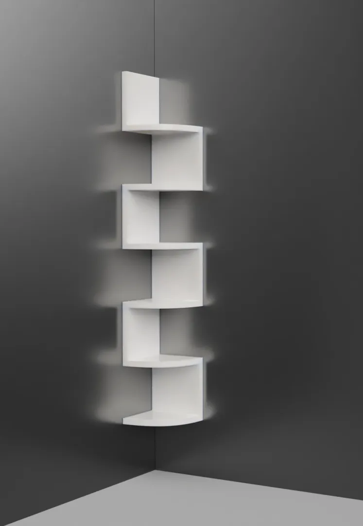 Modular Corner Shelf - Expandable and Easy to Hang by PocketPrints ...