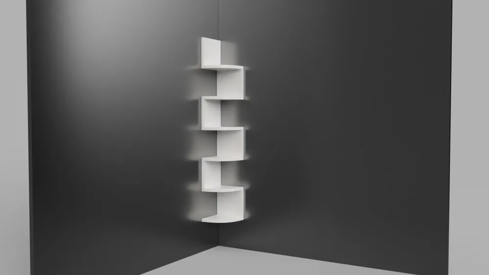 Modular Corner Shelf - Expandable and Easy to Hang by PocketPrints ...