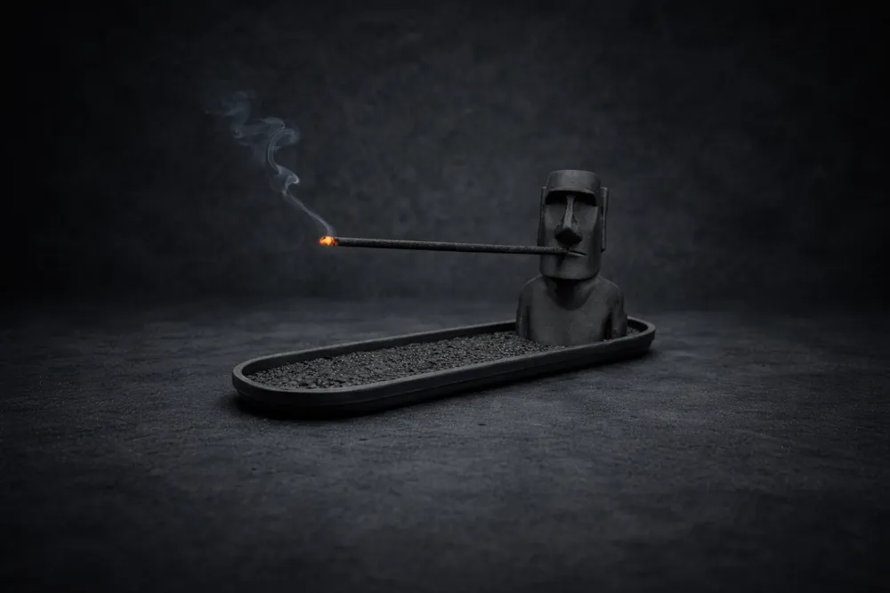 Moai Incense Holder – Easter Island Statue - Free 3D Print Model ...