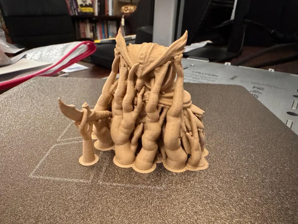 The Hunter - Owls & Dragons Smoothed - Free 3D Print Model - MakerWorld