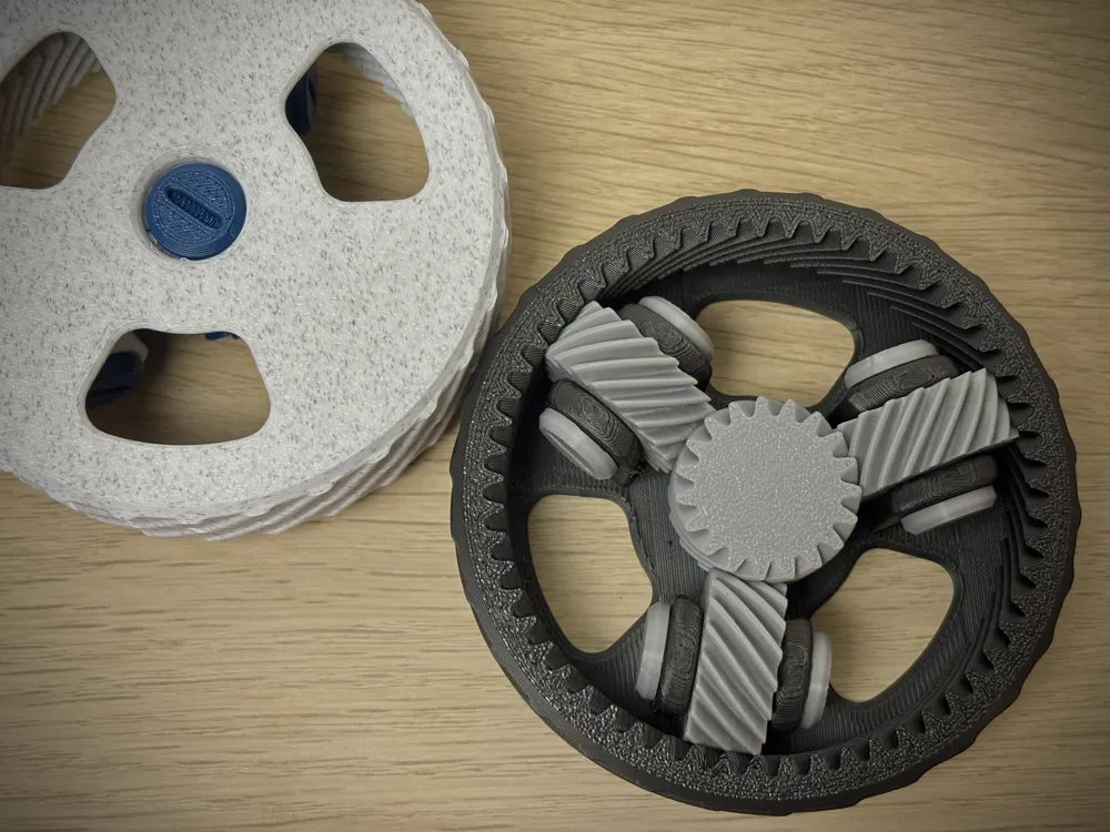 Planetary Screw Gear | Fidget Spinners - Free 3D Print Model - MakerWorld
