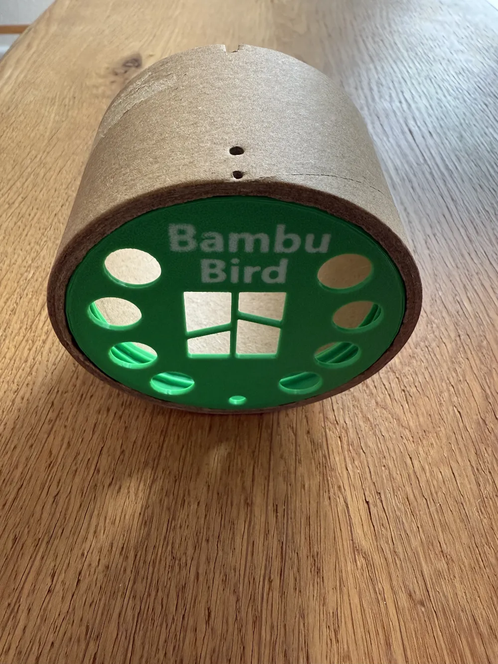 Bambu Bird Feeder - Upcycle used Filamentspools by Derivator MakerWorld ...