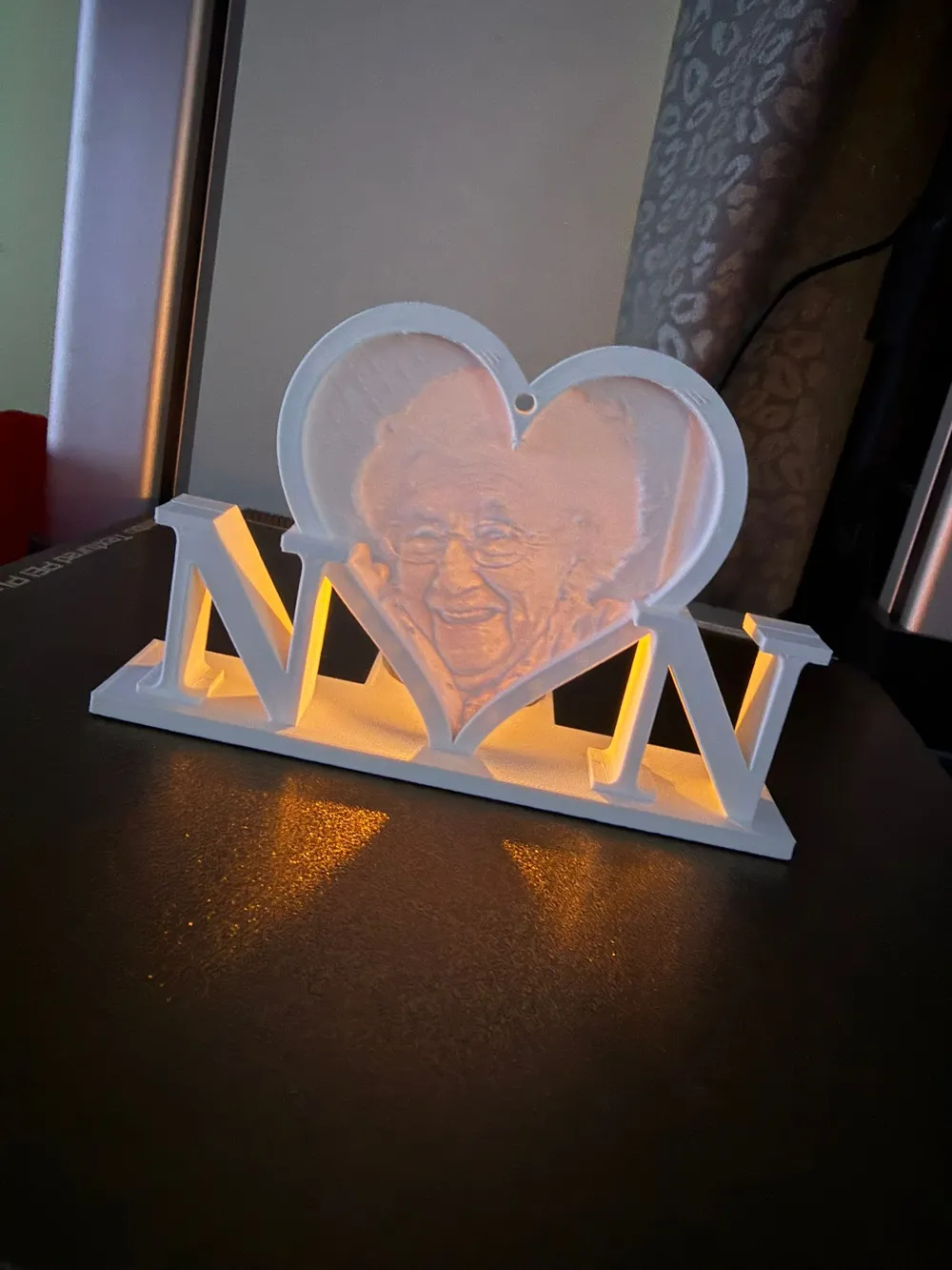 nan lithophane light up tea light - Free 3D Print Model - MakerWorld