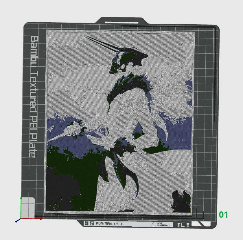 Tensa Zangetsu and White Vasto Lorde by culopodrio - MakerWorld