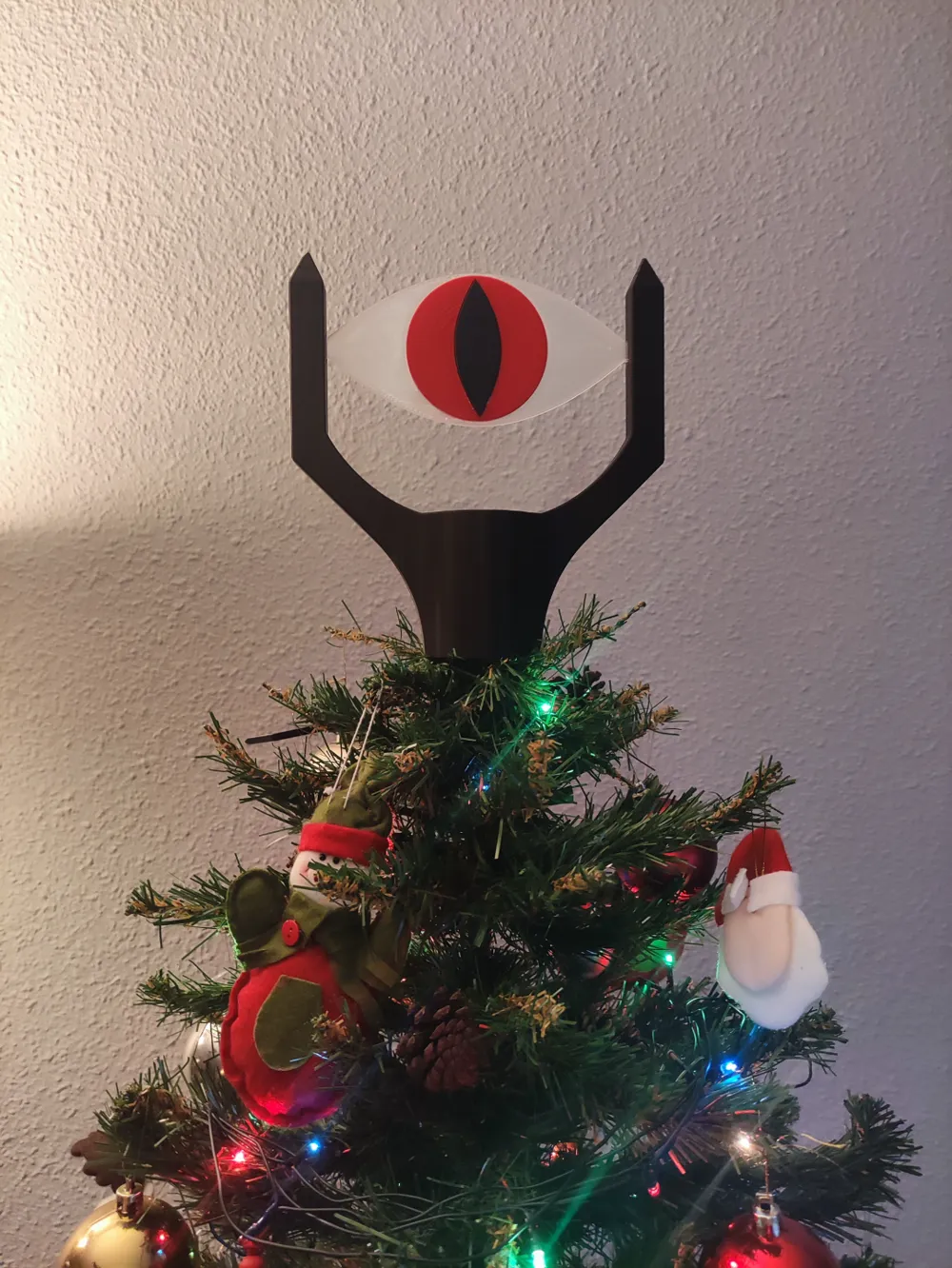 Sauron: Lord of the Christmas Trees - Free 3D Print Model - MakerWorld