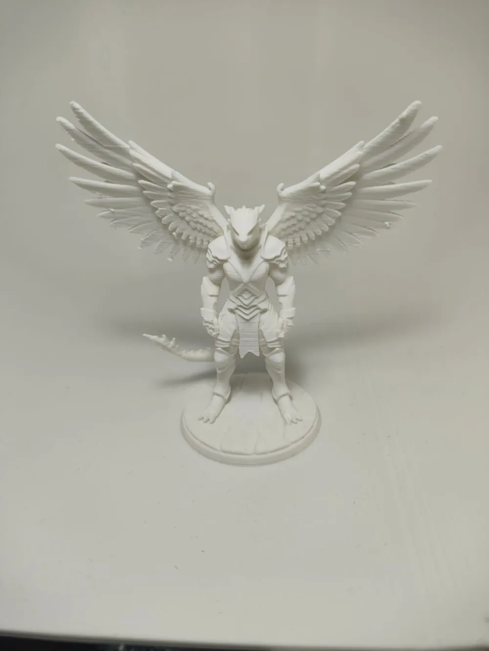 DND - Dragonborn with wings - Free 3D Print Model - MakerWorld