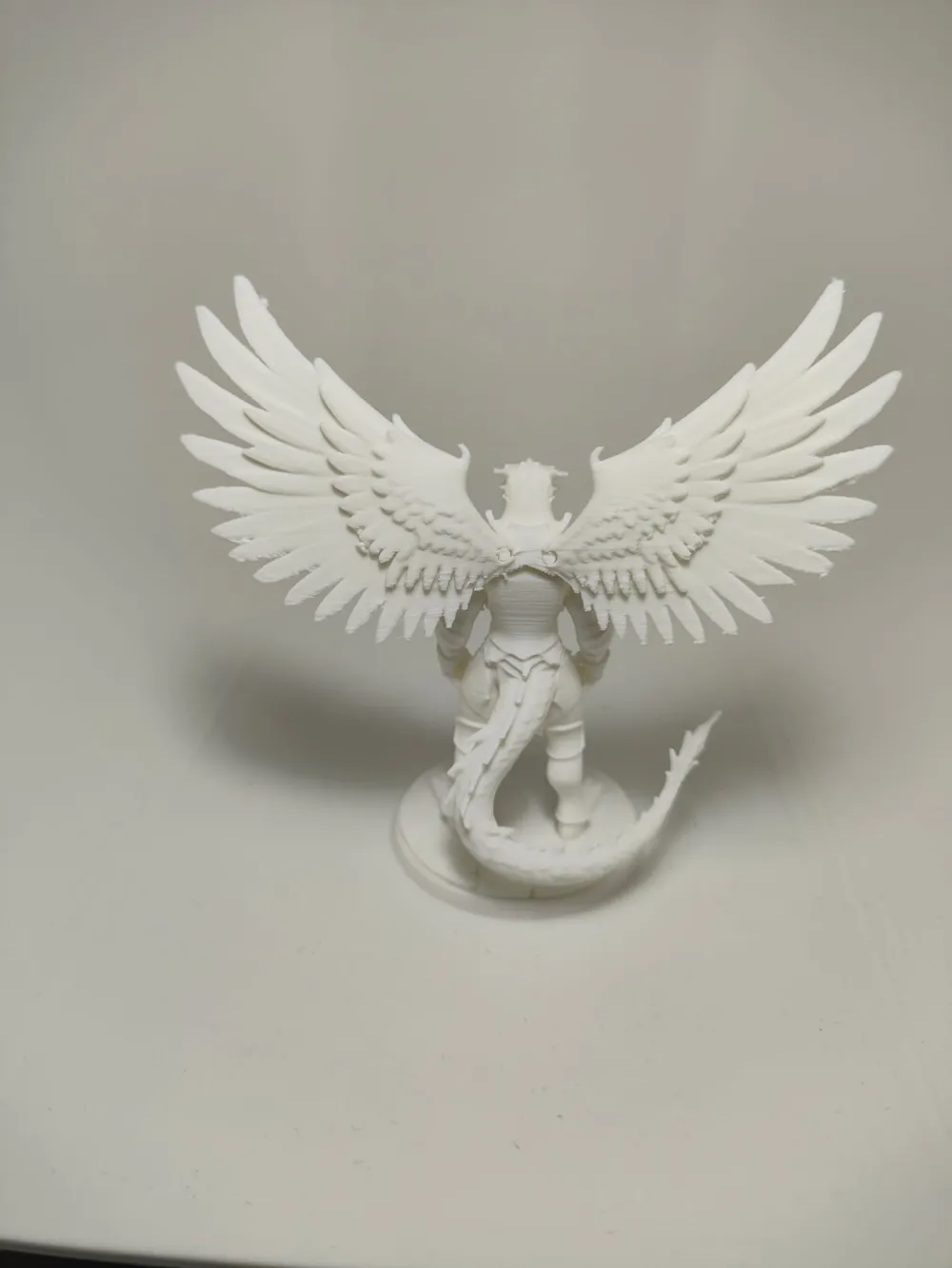 DND - Dragonborn with wings - Free 3D Print Model - MakerWorld