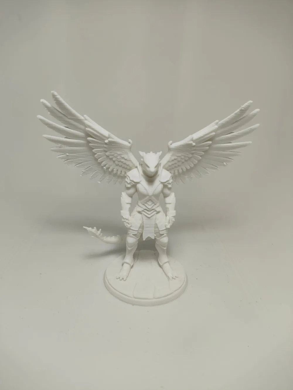 DND - Dragonborn with wings - Free 3D Print Model - MakerWorld
