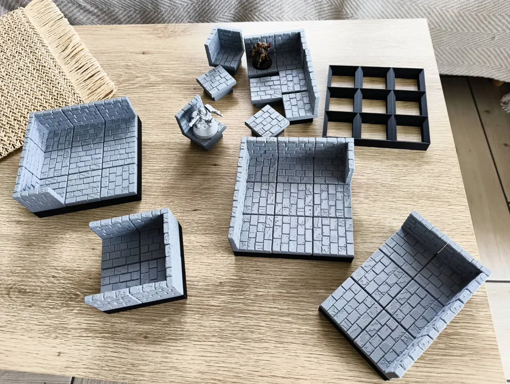 Modular Dungeon Pack 1 by Zeto MakerWorld: Download Free 3D Models