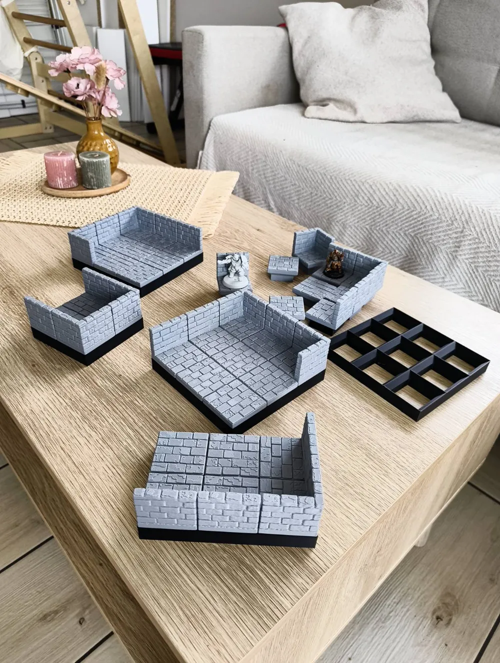 Modular Dungeon Pack 1 - Free 3D Print Model - MakerWorld
