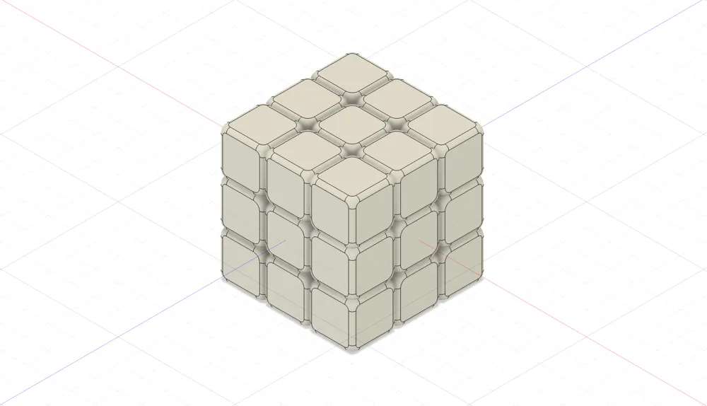 V1.3 Rubik Cube Style Puzzle Plain 3x3x3 by CZJ Studio MakerWorld ...
