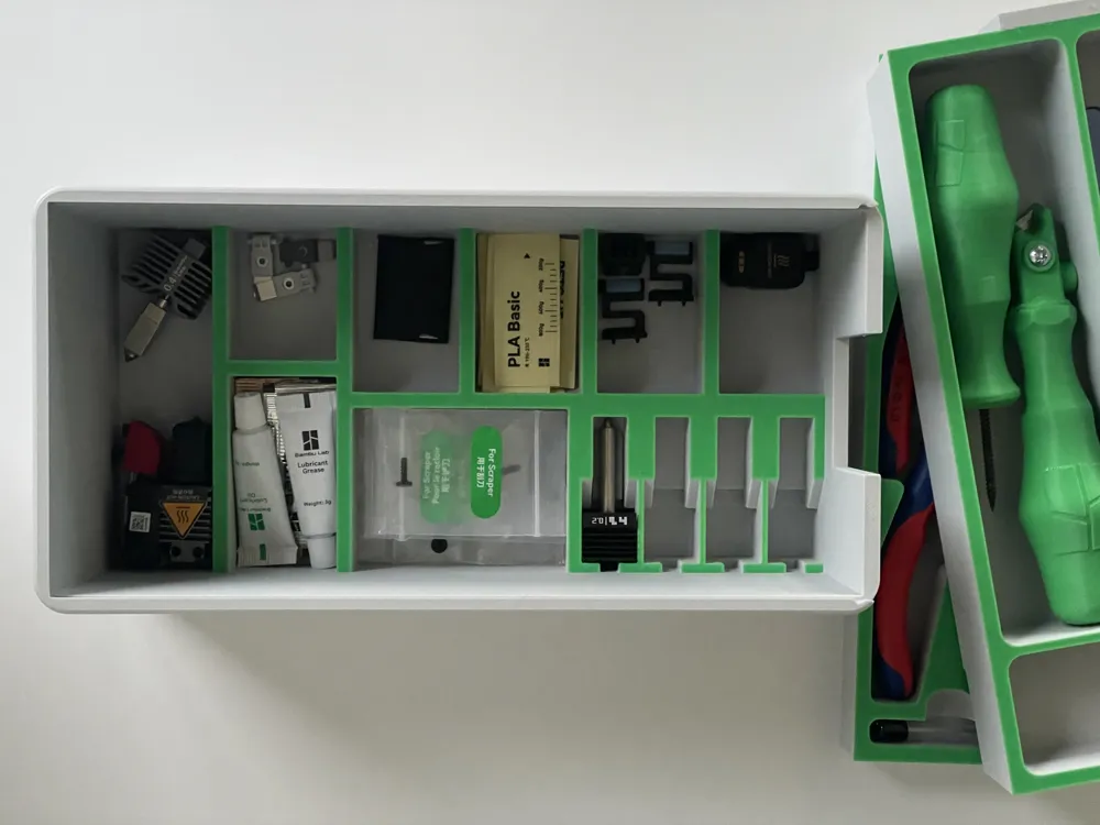 Toolbox for P2S, H2S or P1S printers - Free 3D Print Model - MakerWorld