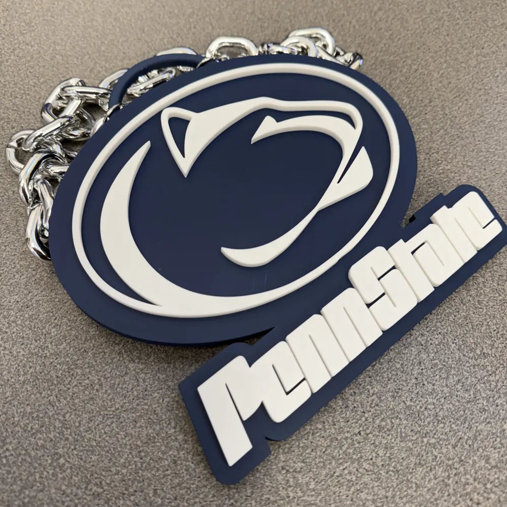 Penn State Fan Chain - Free 3D Print Model - MakerWorld