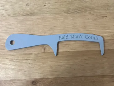 Bold man comb - Free 3D Print Model - MakerWorld