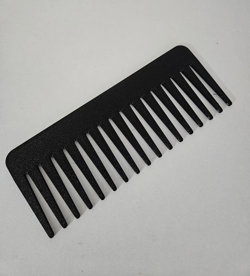 Wide Tooth Comb - Free 3D Print Model - MakerWorld