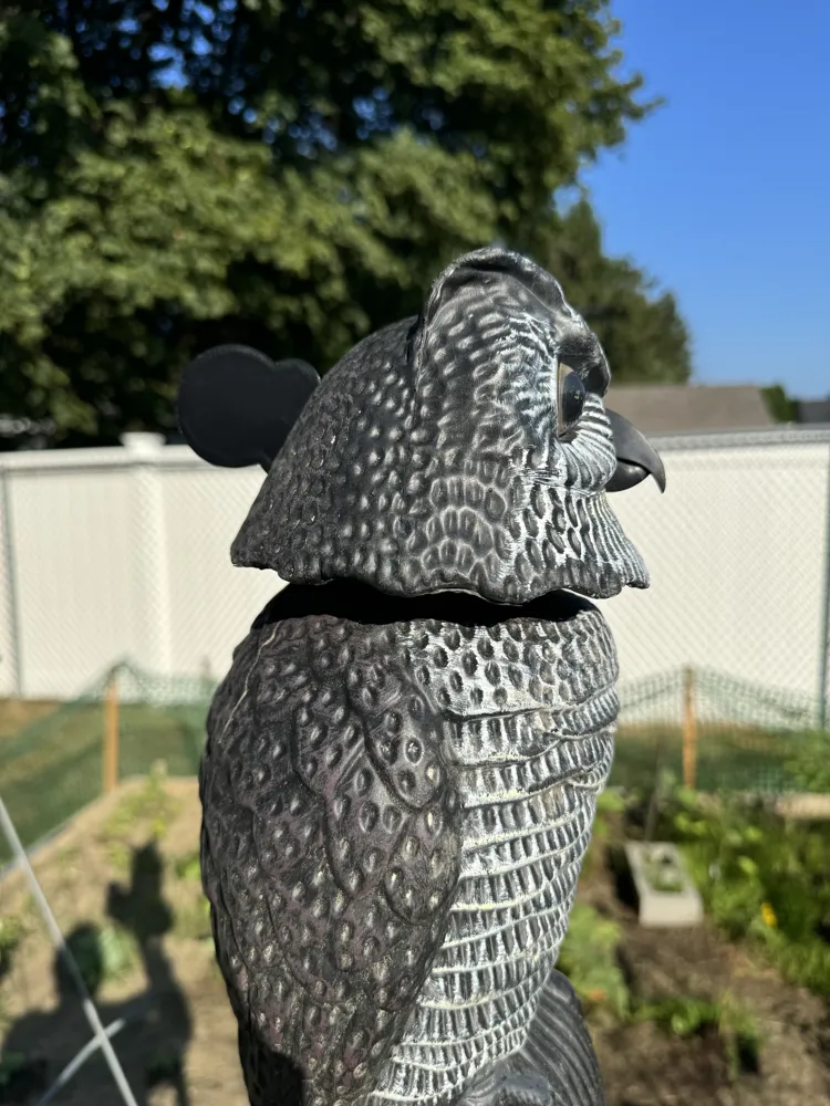 Garden Owl wind vane by Andy MakerWorld: Download Free 3D Models