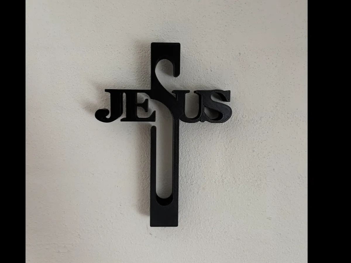 Jesus Cross - Free 3D Print Model - MakerWorld