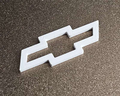 Chevrolet Bowtie Logo - 3D Printed Emblem by Solewave MakerWorld ...