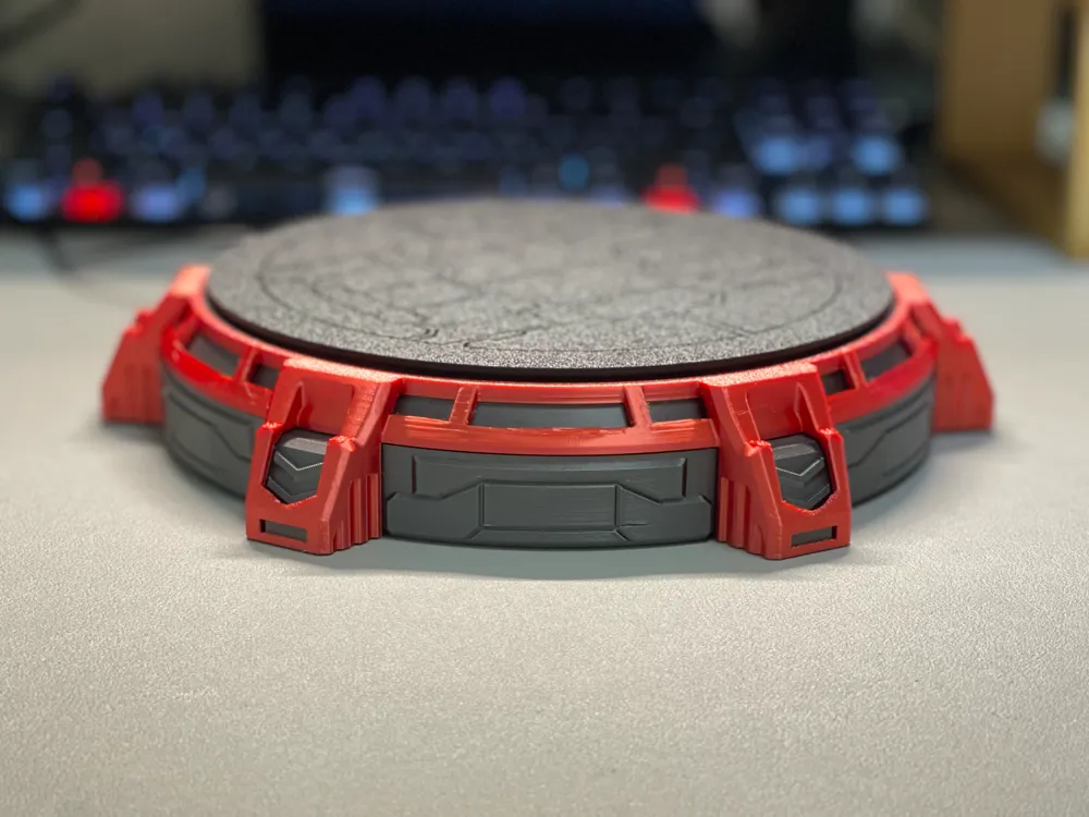 Mechanical-style Display Turntable - Free 3D Print Model - MakerWorld