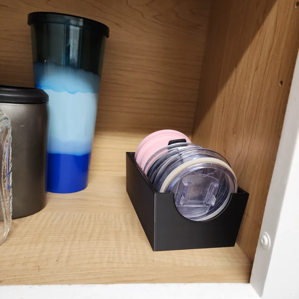 Tumbler Lid Organizer by zakzakattack - MakerWorld