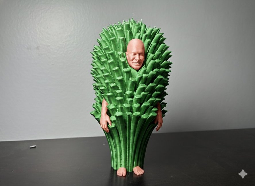 Bush Guy, Human Tree, 2026 Halftime Show Edition - Free 3D Print Model ...