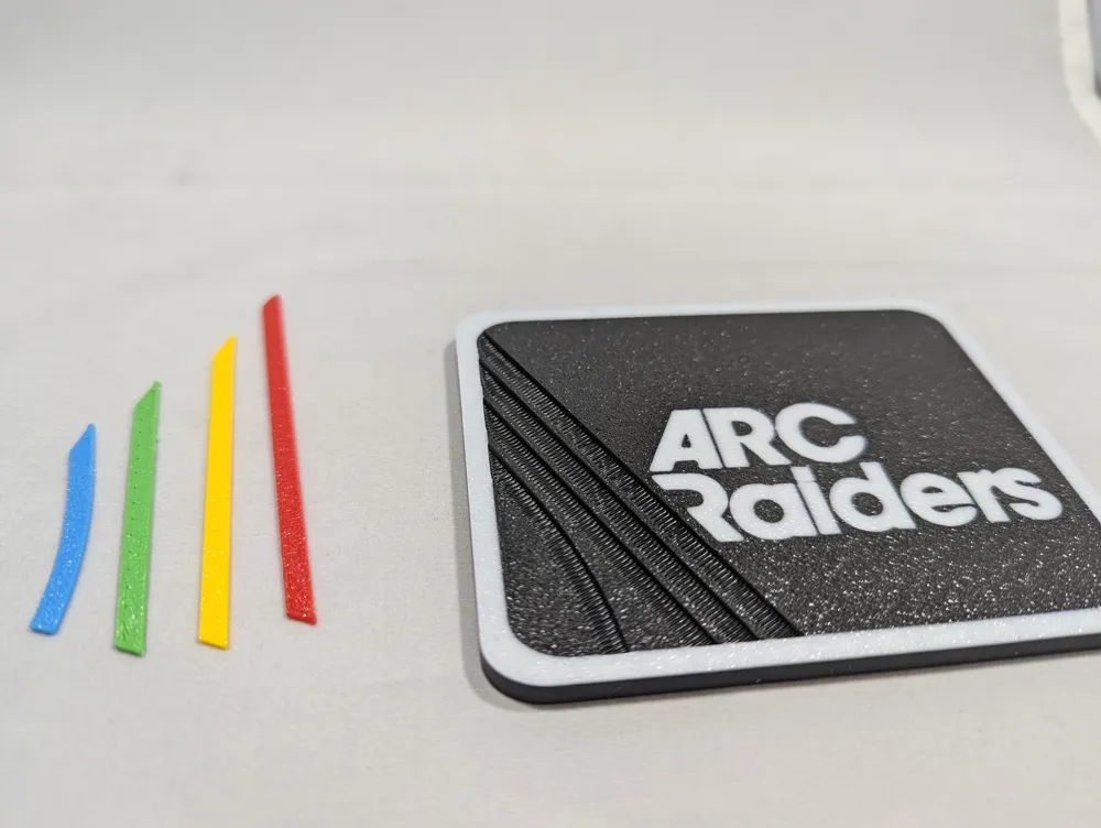 Arc Raiders multi-color coaster by Together 3D MakerWorld: Download ...