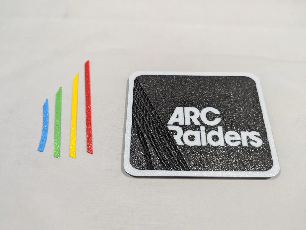 Arc Raiders multi-color coaster by Together 3D MakerWorld: Download ...