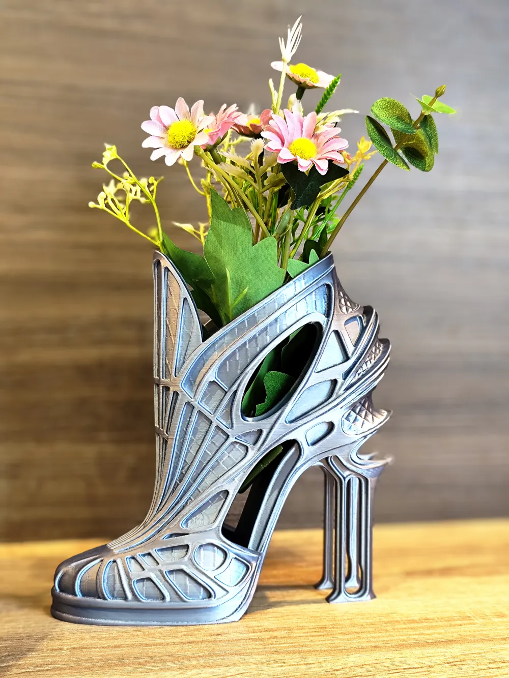 Futuristic High Heel Flower Planter by MY LIGHT MakerWorld: Download ...