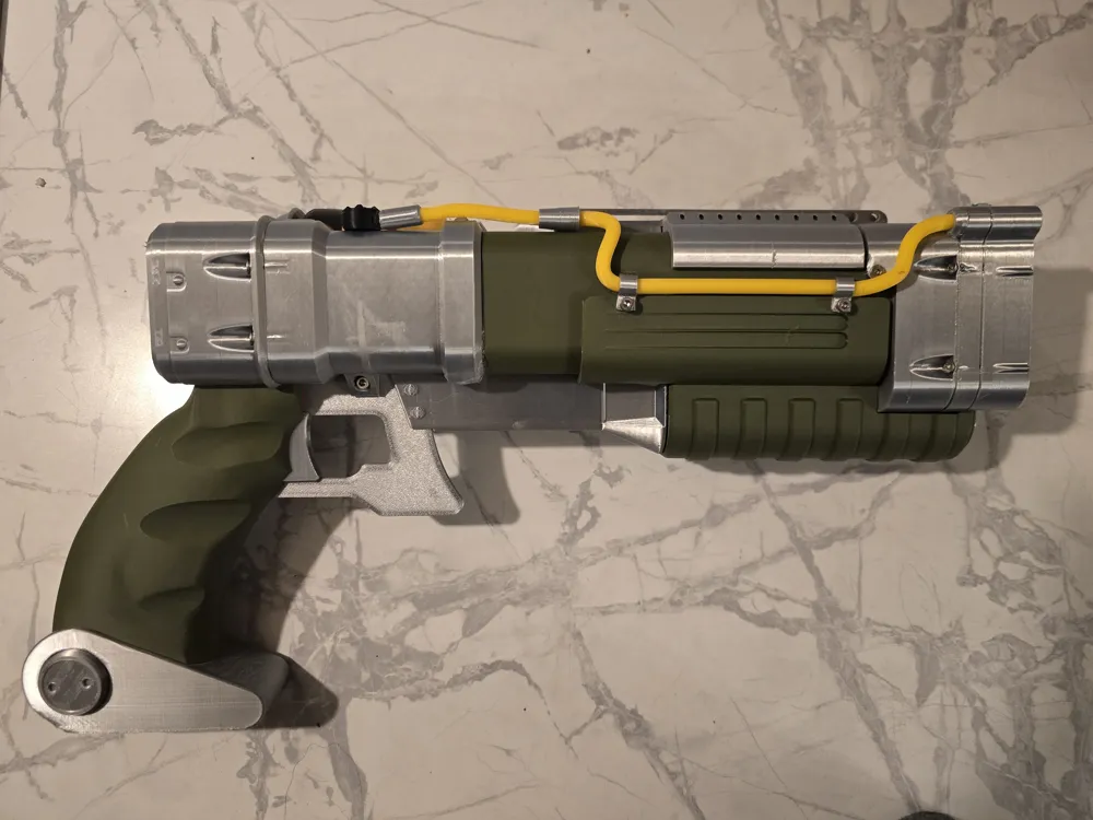 Fallout - Laser Pistol - Free 3D Print Model - MakerWorld