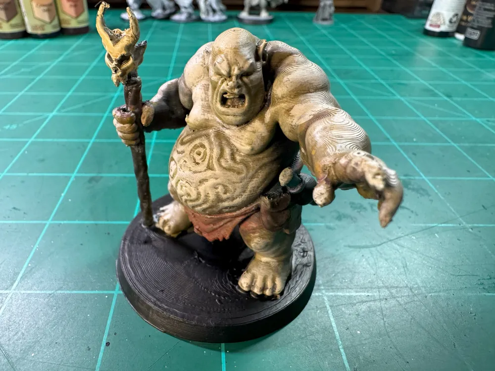 Fat Ogre Mage - DnD / D&D / Pathfinder Mini by PlayerX MakerWorld ...
