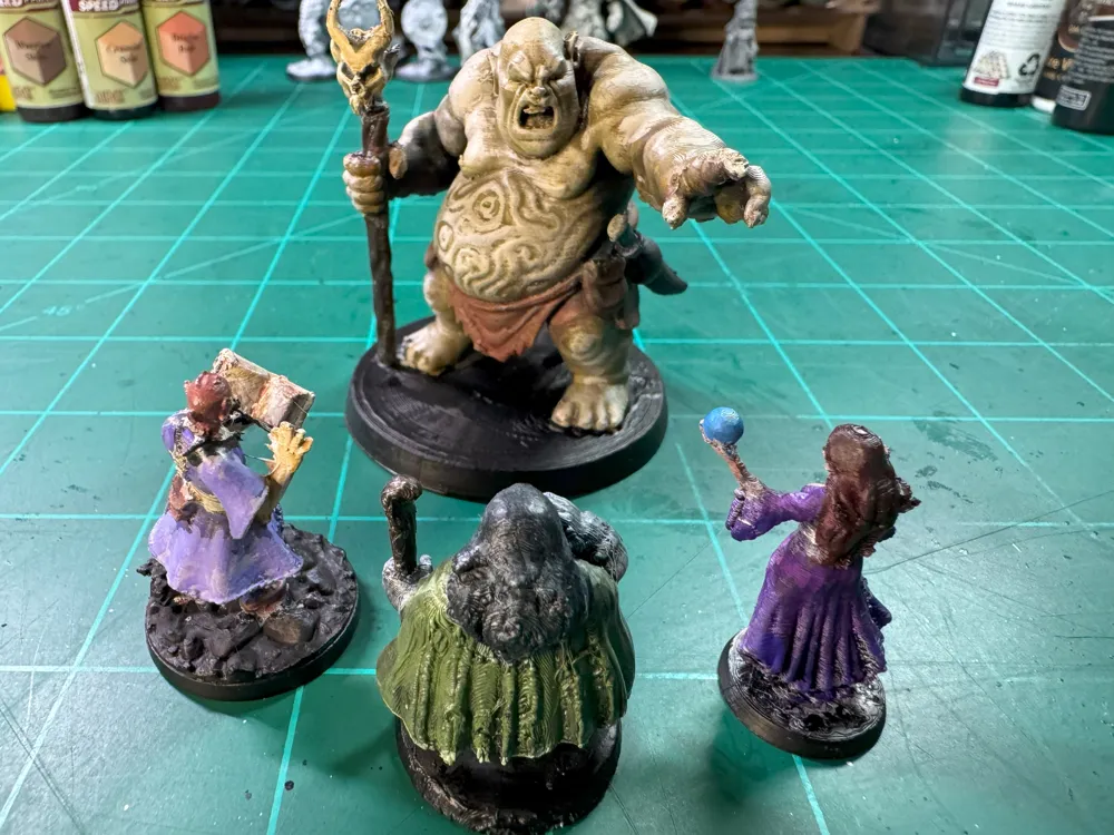 Fat Ogre Mage - DnD / D&D / Pathfinder Mini by PlayerX MakerWorld ...