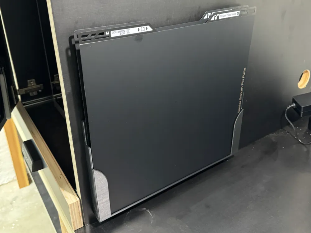 Plate Holder Bambu Lab H2S Plates - Free 3D Print Model - MakerWorld