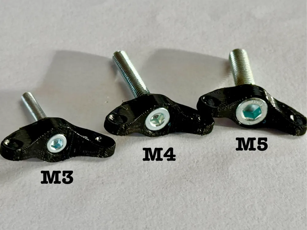 Wing Bolt M3 socket screw by David - MakerWorld