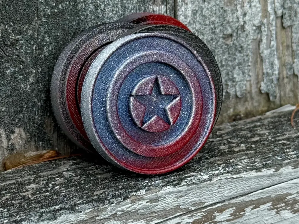 Marvel | Captain America Token with NFC by DH Droidworks MakerWorld ...