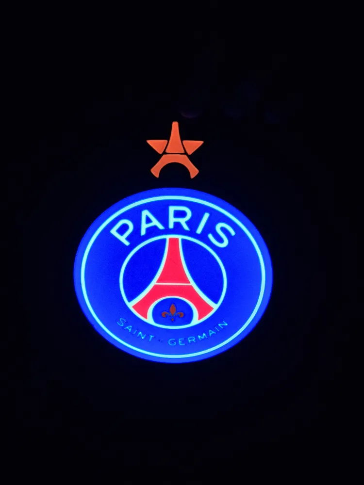 Lightbox des PSG-Logos mit Stern – Kostenloses 3D-Druckmodell – MakerWorld