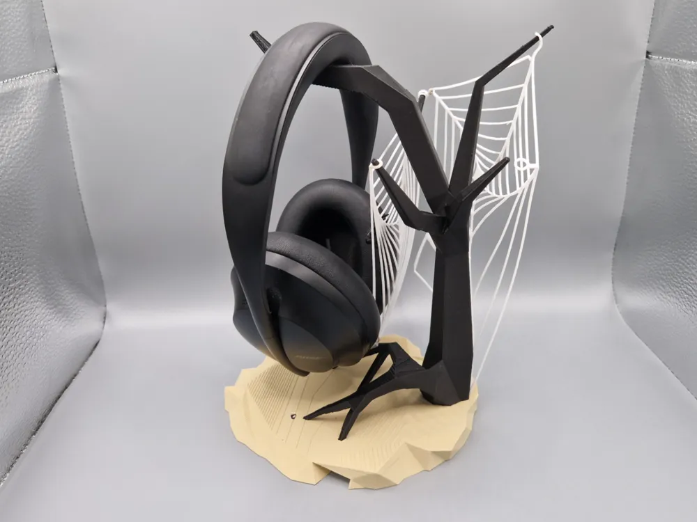 Halloween Headphone Stand by 3D_WorldDesign - MakerWorld