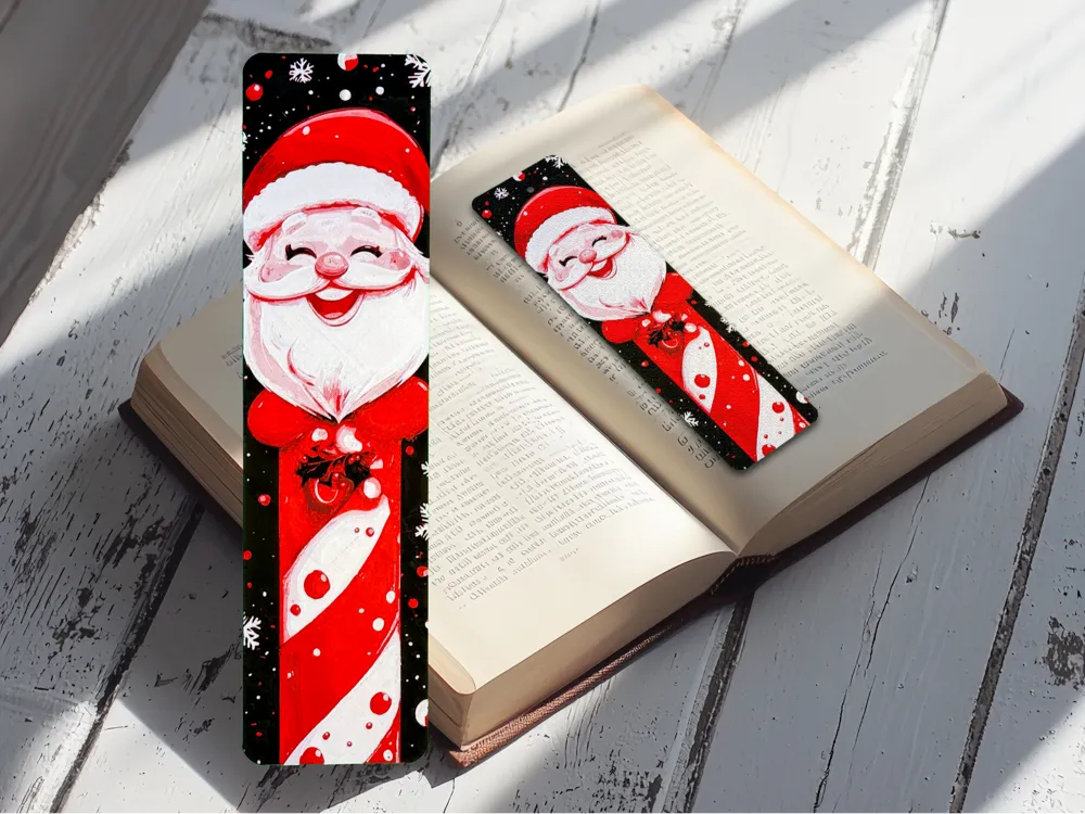 Christmas Bookmark - Santa Claus by 29FLO - MakerWorld
