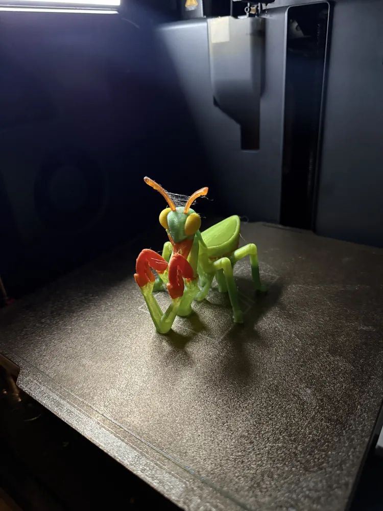 Pray Mantis - Free 3D Print Model - MakerWorld
