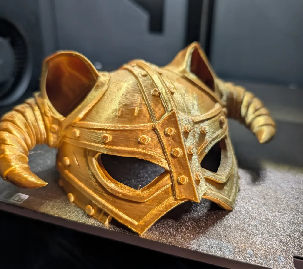 Skyrim iron cat helmet - Free 3D Print Model - MakerWorld